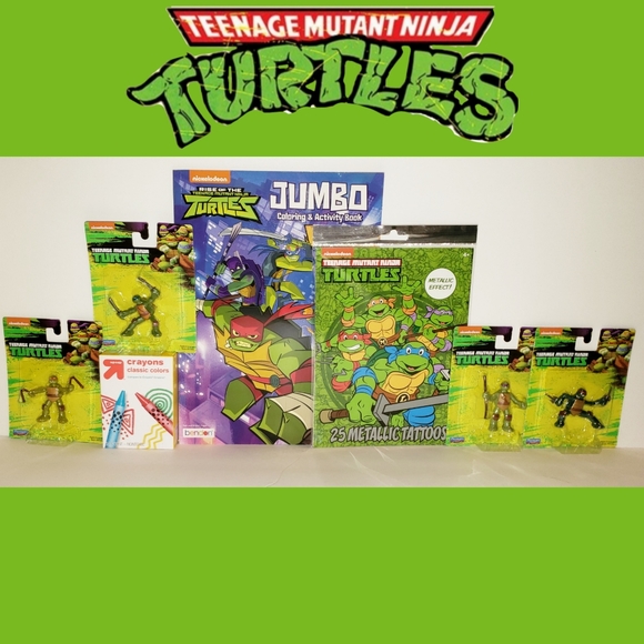 Toys | Nwt Tmnt 7 Piece Bundle | Poshmark